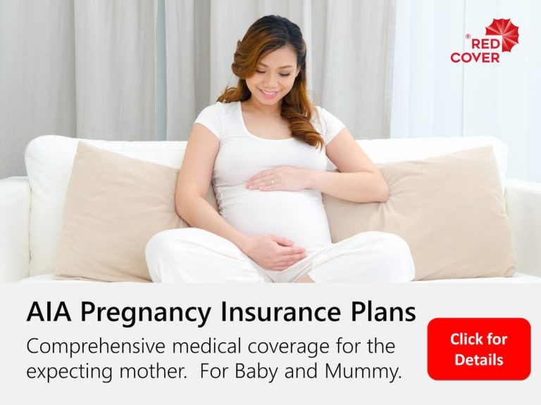 AIA A-Plus BabyCare Plan - Baby Insurance - Red Cover